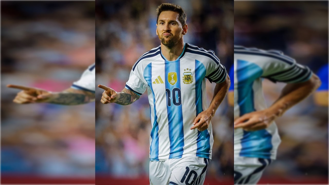Lionel Messi marks record sixth World Cup appearance with stunning goal ...
