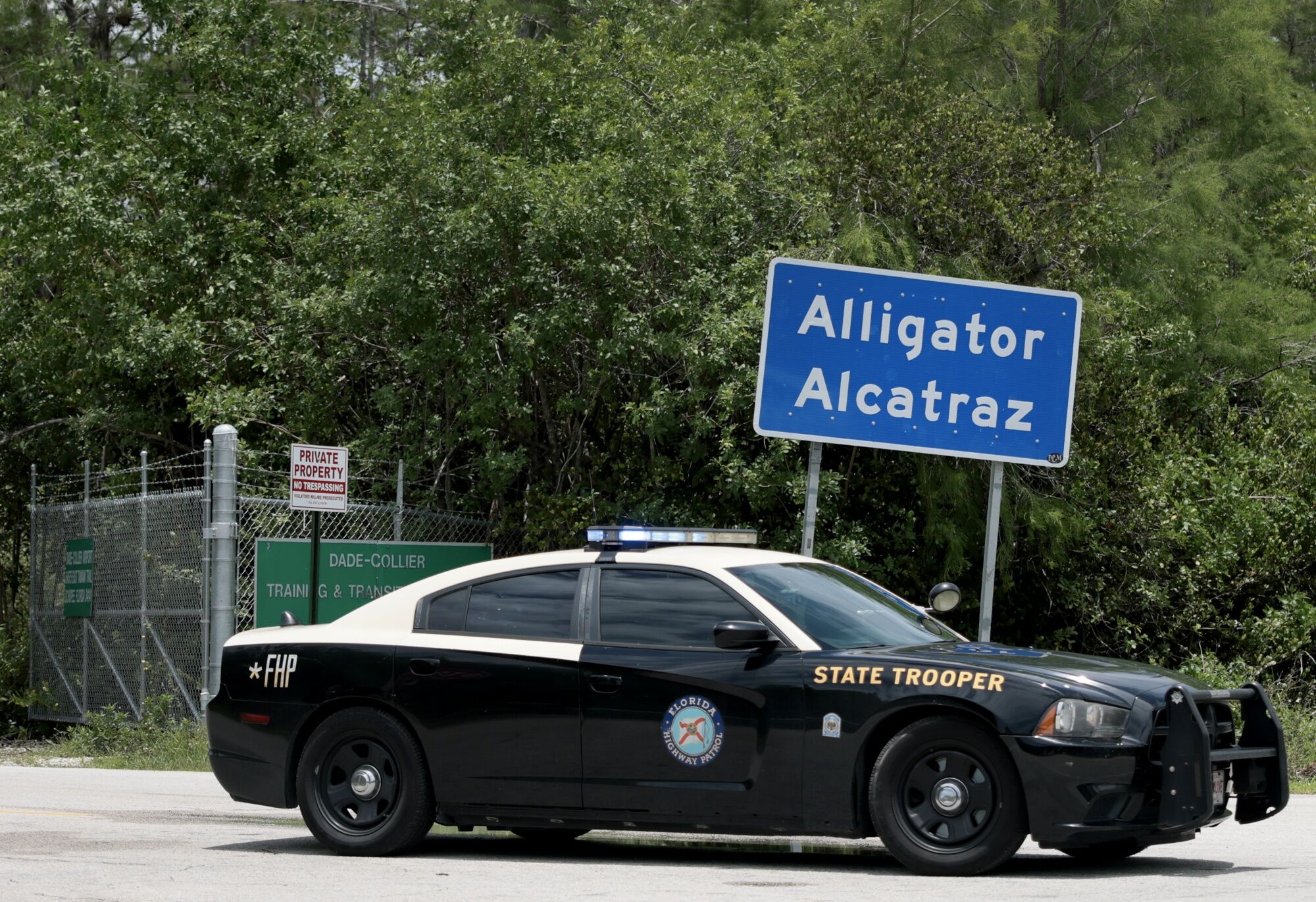 Trump empties Florida’s alligator Alcatraz as costs soared