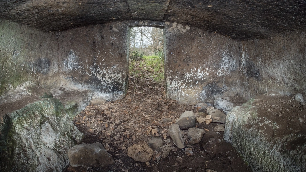 Second intact Etruscan tomb found in San Giuliano necropolis
