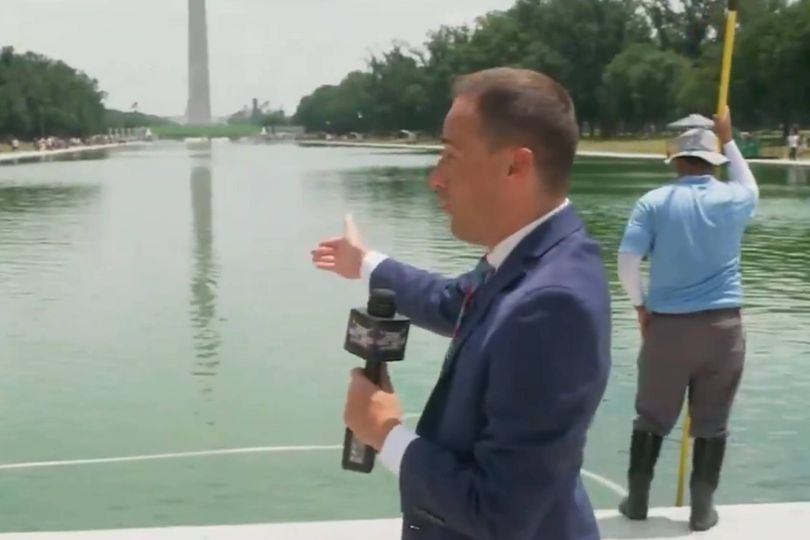 Fox News host makes Lincoln Memorial Reflecting Pool blunder amid Trump ...