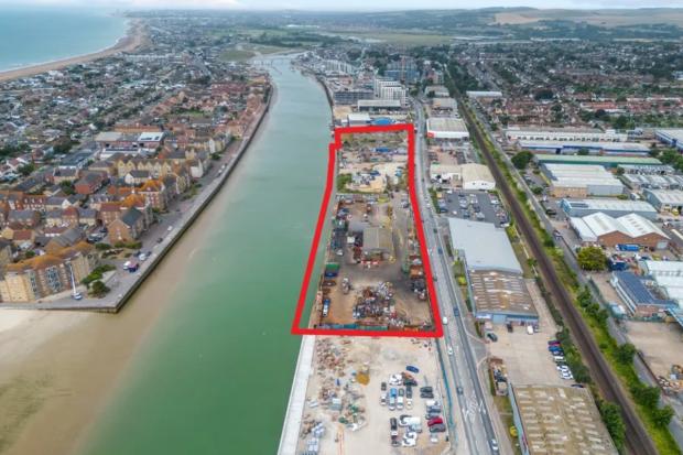Riverside wharf could be turned into homes as huge plot goes up for sale