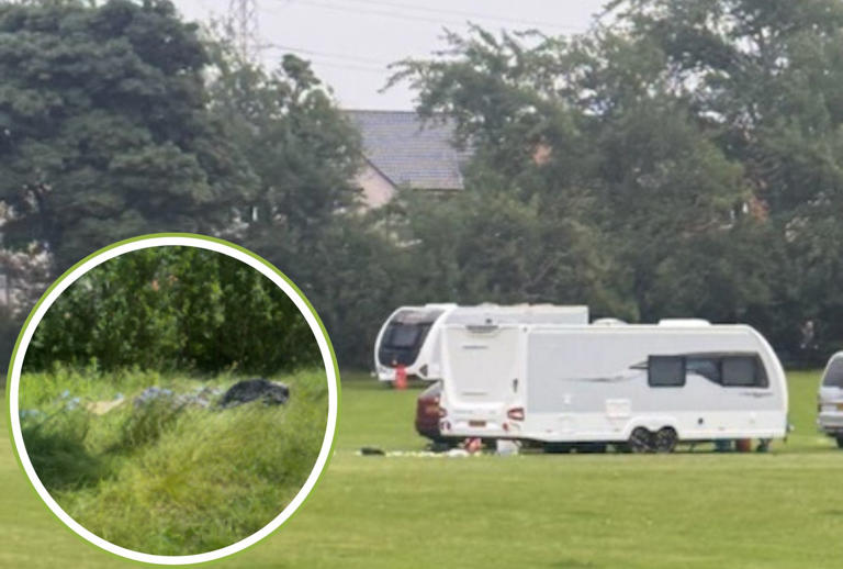 Returning Edinburgh travellers anger locals by dumping waste at ...