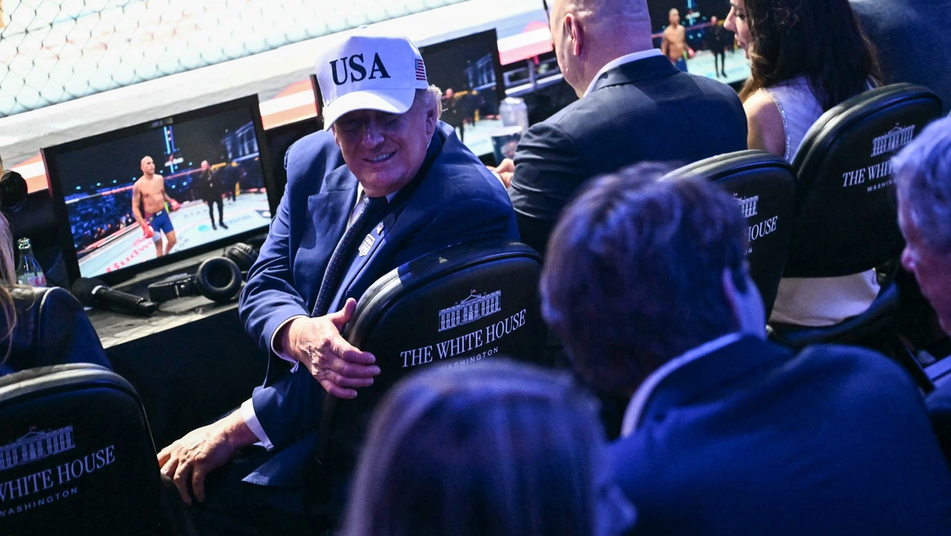 Trump’s UFC celebration and World Cup diplomatic strains