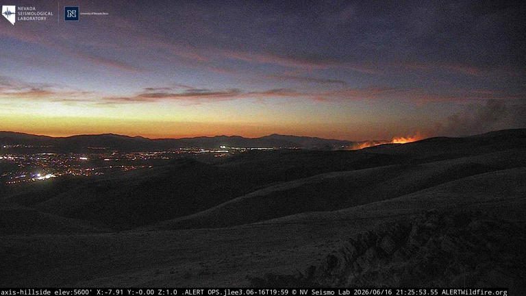 Forward progress stopped on 100-acre Sparks fire, no structures burned