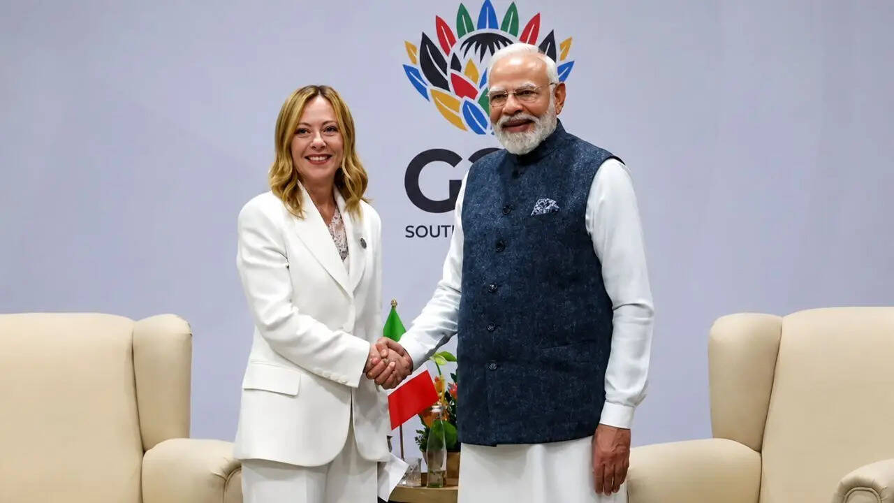 'We are most famous couple on Instagram': Meloni's hot mic moment at G7 ...