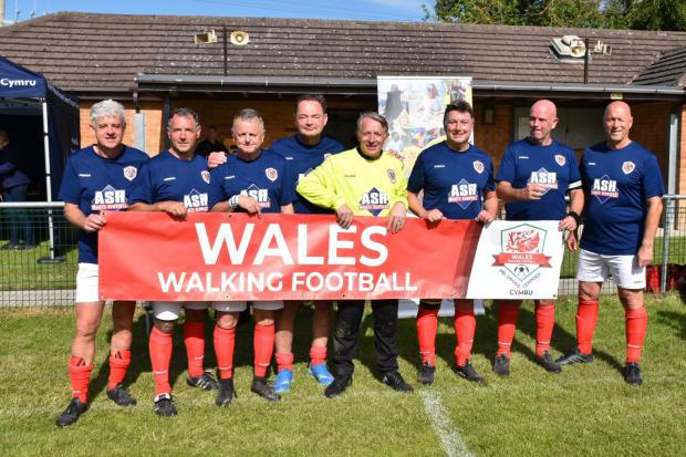 Unbeaten run for Wrexham Walking Football Club raises £1,200