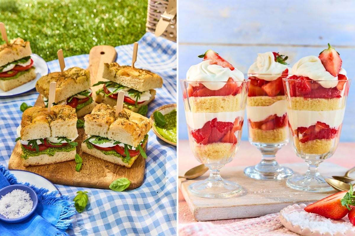 The perfect picnic menu: From focaccia sandwiches to mini trifles
