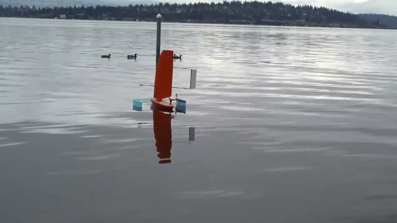 Building a fully autonomous RC sailboat
