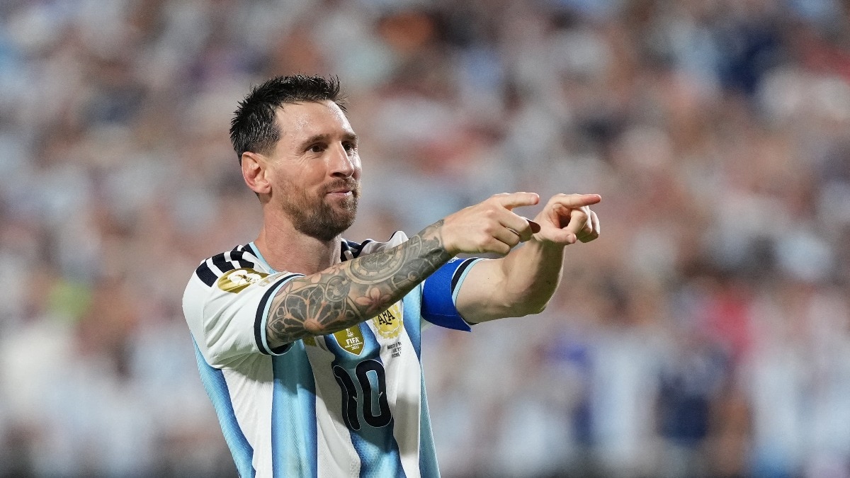 Magical Messi hat-trick sinks Algeria, equals all-time goal-scoring record