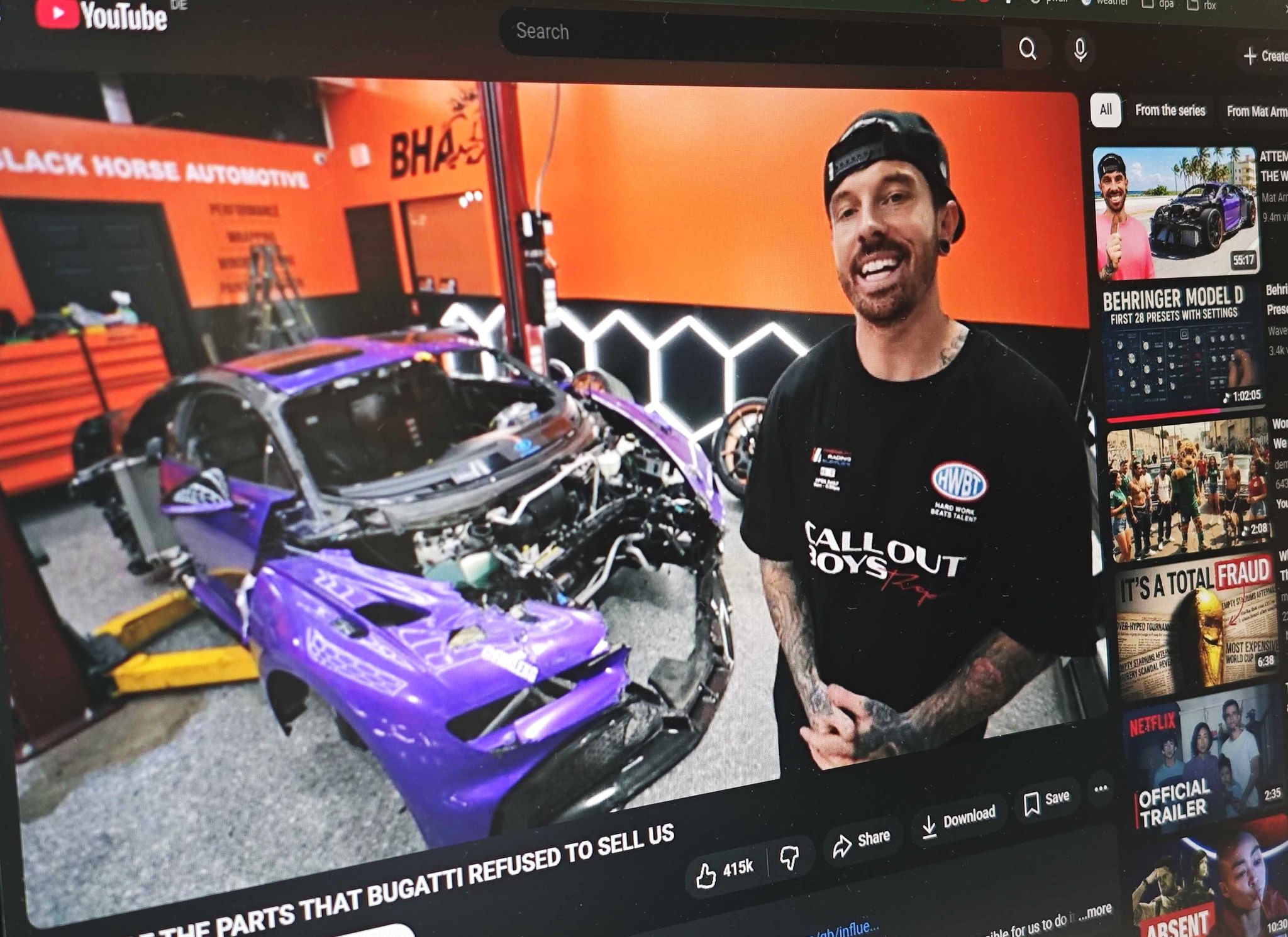 One man's battle with Bugatti over the right to repair