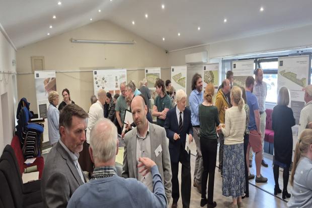 Hundreds of residents share views at public exhibition for more than ...