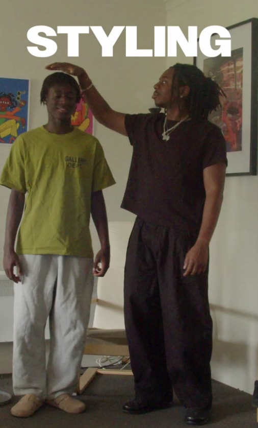Styling my brother’s streetwear outfit