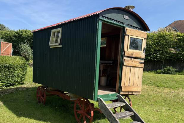 Vintage shepherd huts to go under the hammer at Charterhouse this month