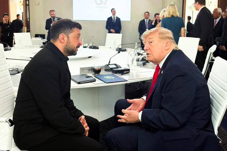 Zelensky and Trump’s G7 meeting ignites hopes for peace