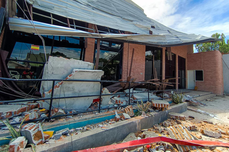 One person killed and dozens injured as earthquake rattles Indonesia