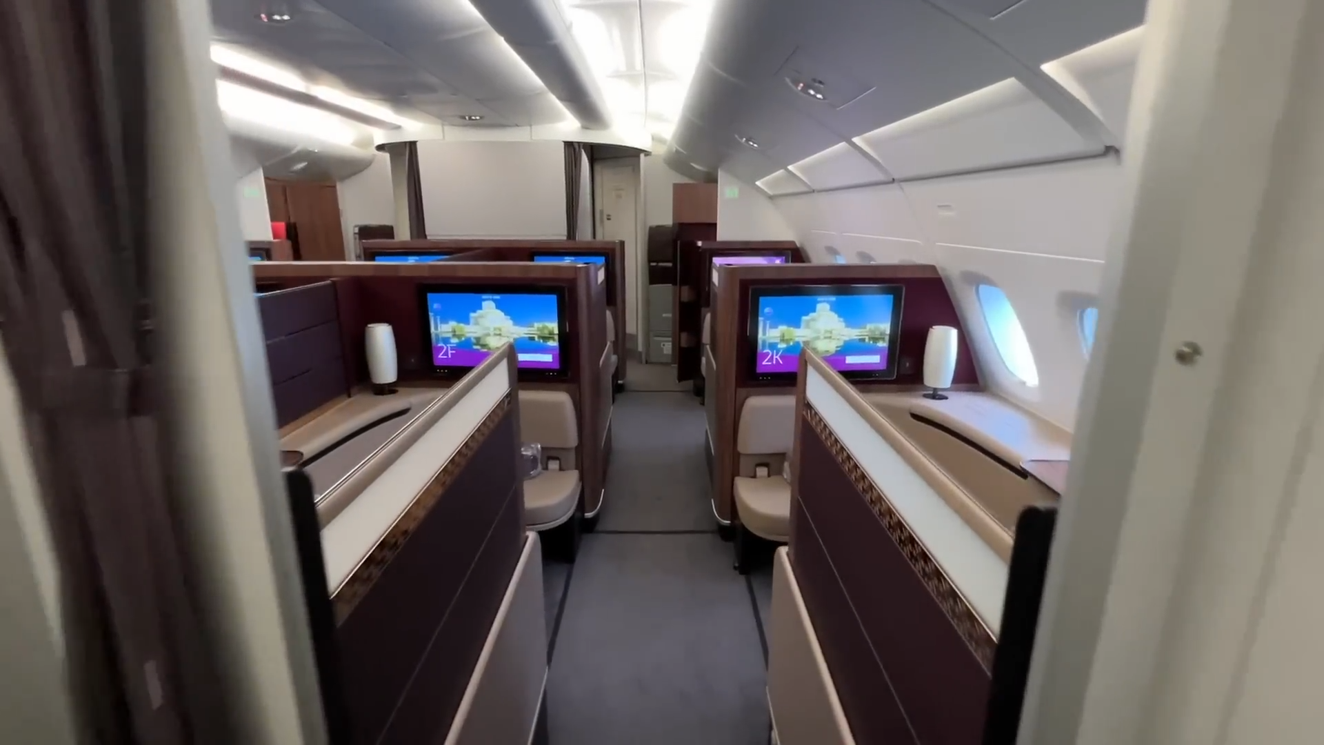 He paid $6,000 for Qatar first class - then found the entire cabin empty