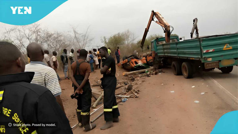 JUST IN: Fatal crash at Ako Adjei Interchange leaves one dead, details