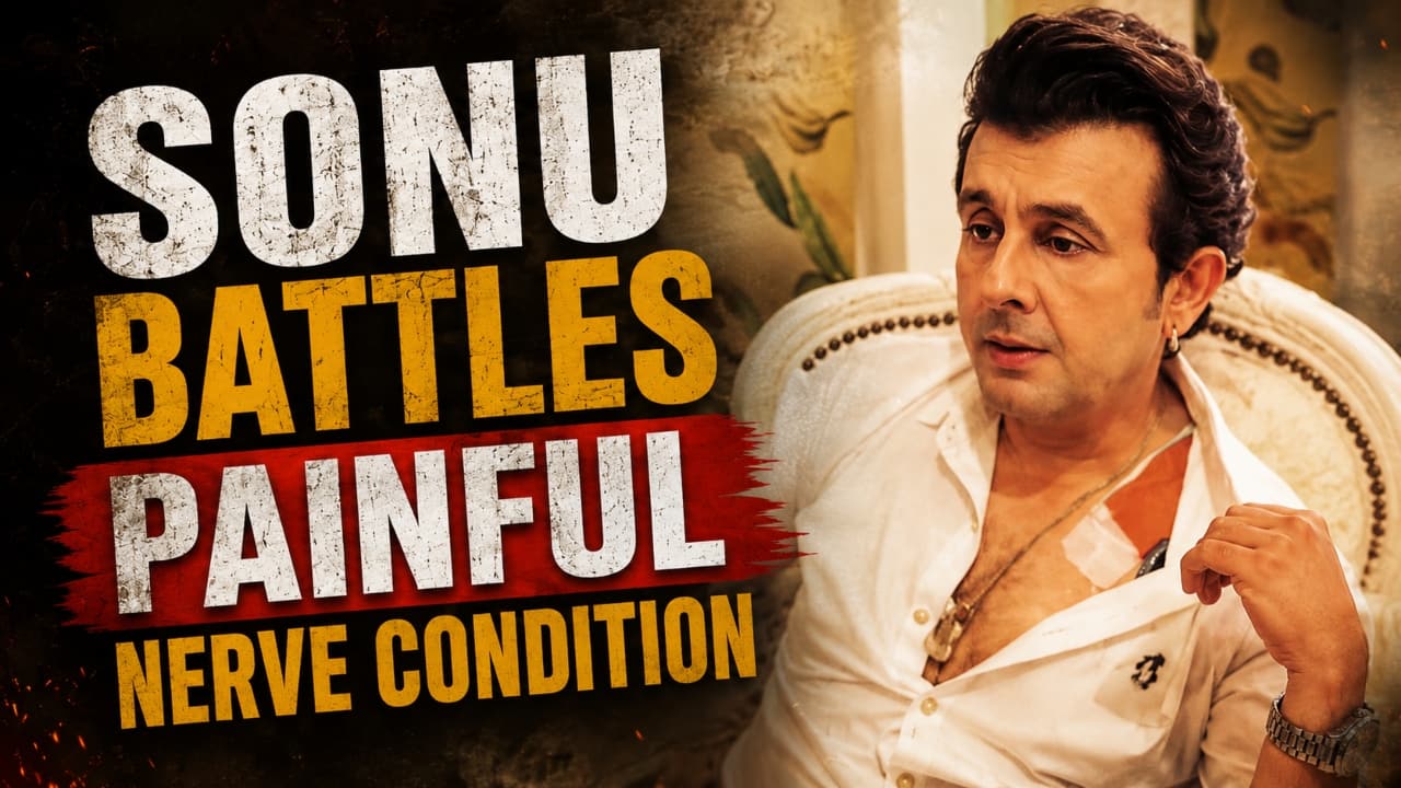 Sonu Nigam opens up about painful nerve condition ahead of concert