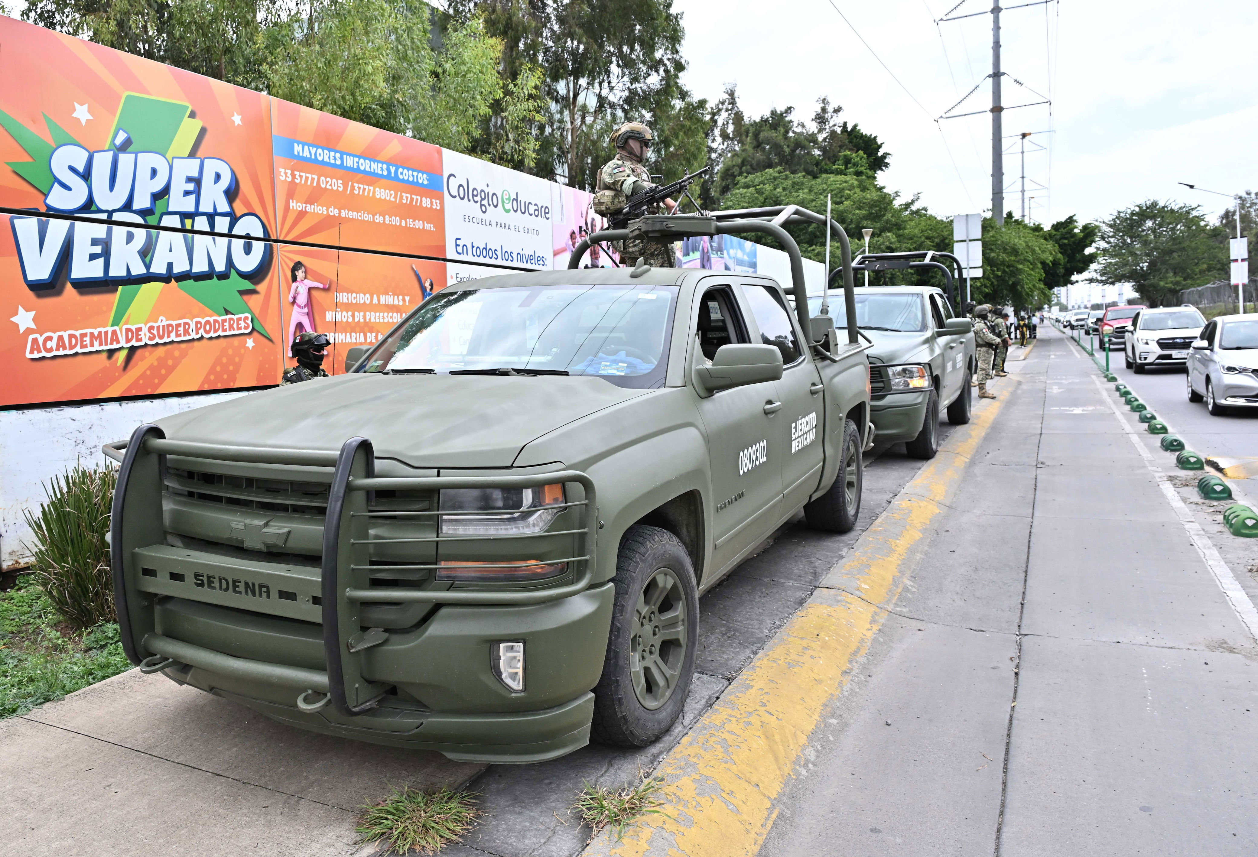 Mexican military jams drone spying on South Korea's training