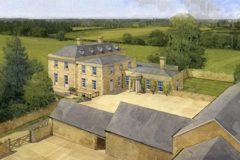 Jeremy Clarkson's life in stunning £12.5m Cotswolds mansion with Lisa Hogan