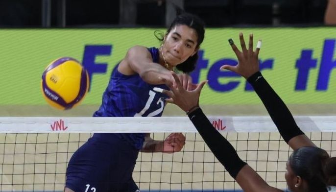 Americans assert might, pummel Dominicans in Volleyball Nations League ...
