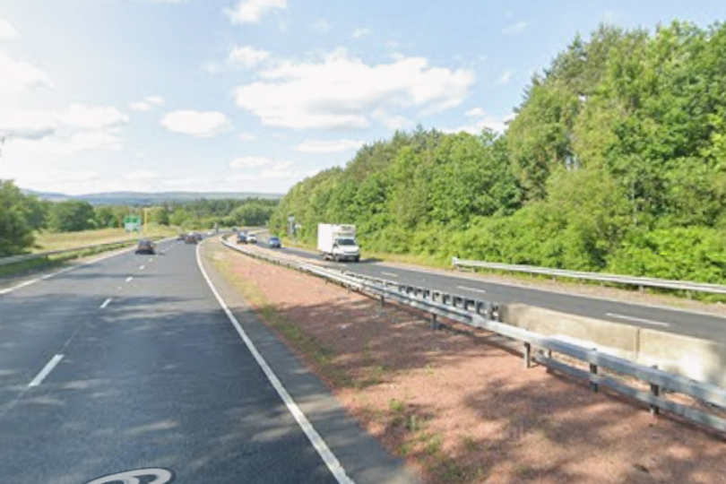 A9 closed after two HGV lorries crash and drivers taken to hospital