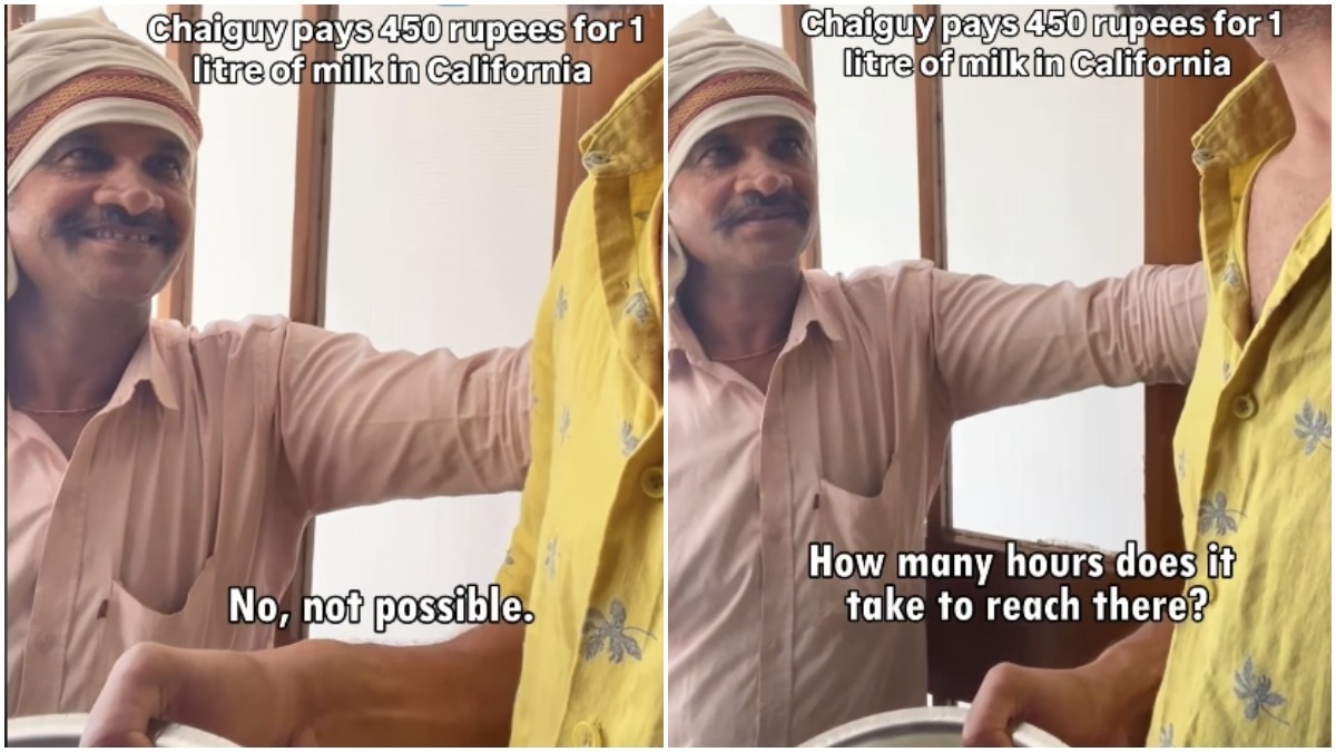 Bihar milkman's unfiltered reaction to milk prices in the US is as real ...