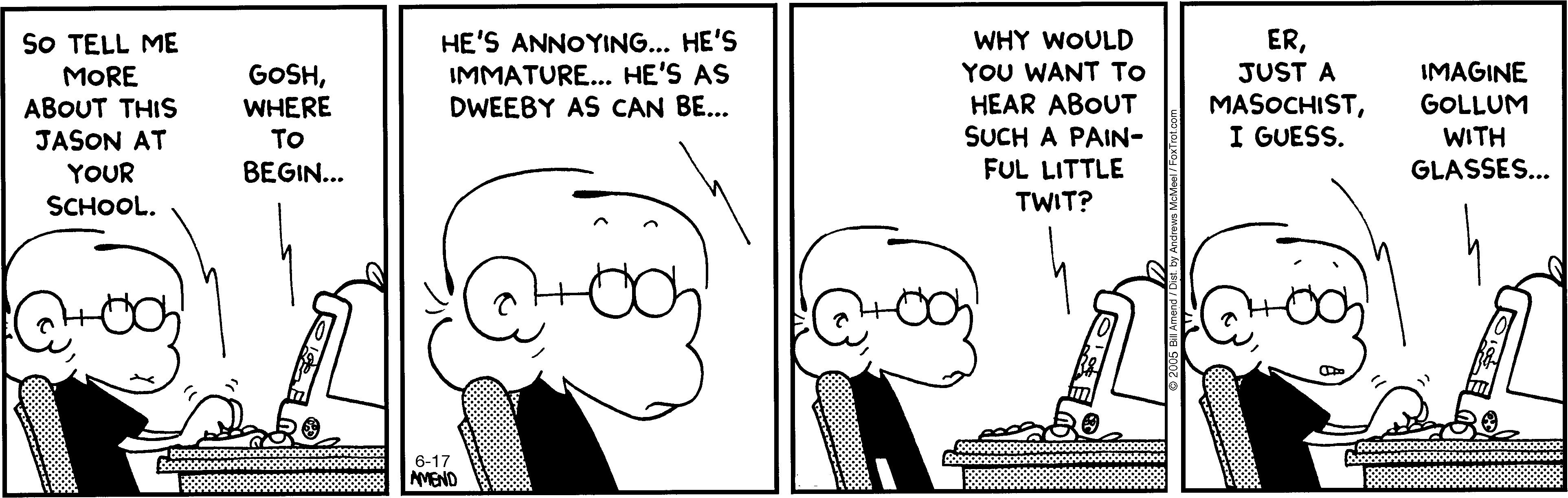 FoxTrot by Bill Amend
