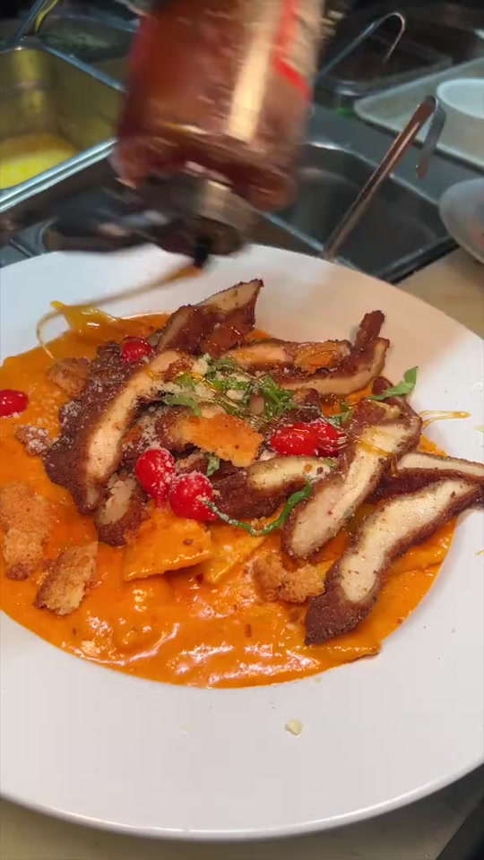 Spicy stuffed rigatoni vodka recipe