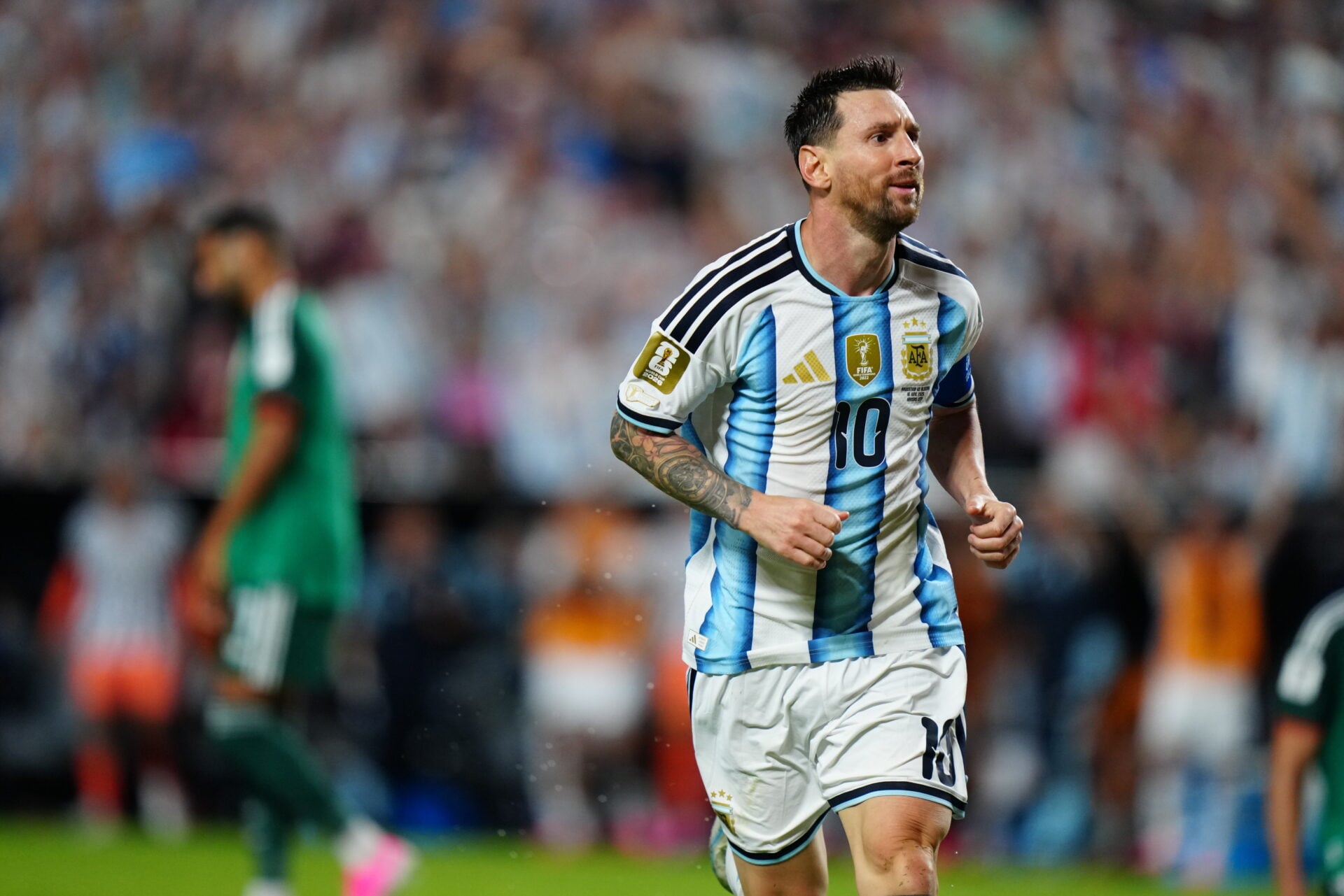 Lionel Messi surpasses Ronaldo as he matches all-time World Cup record ...