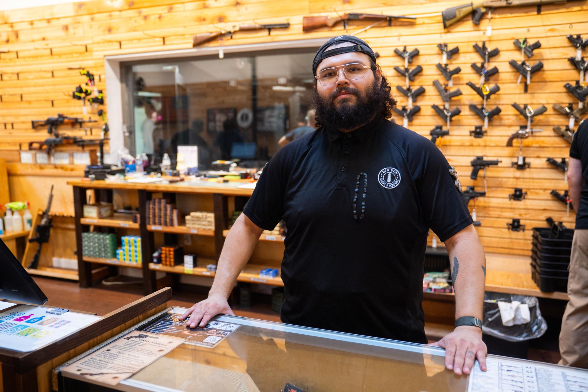 British World Cup fans embrace US culture – by flocking to gun range
