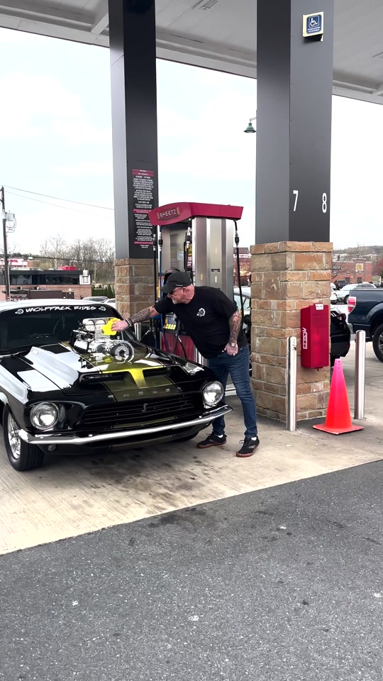 Shelby Mustang with a blower @Wolfpack Rides #Filmmaking #Ford #Shelby
