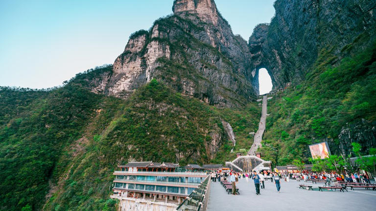 The unexpected fast food restaurant you'll find at the top of a ...
