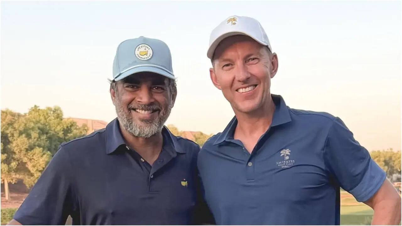 Brett Lee meets R Madhavan for a round of golf, praises 'Dhurandhar ...