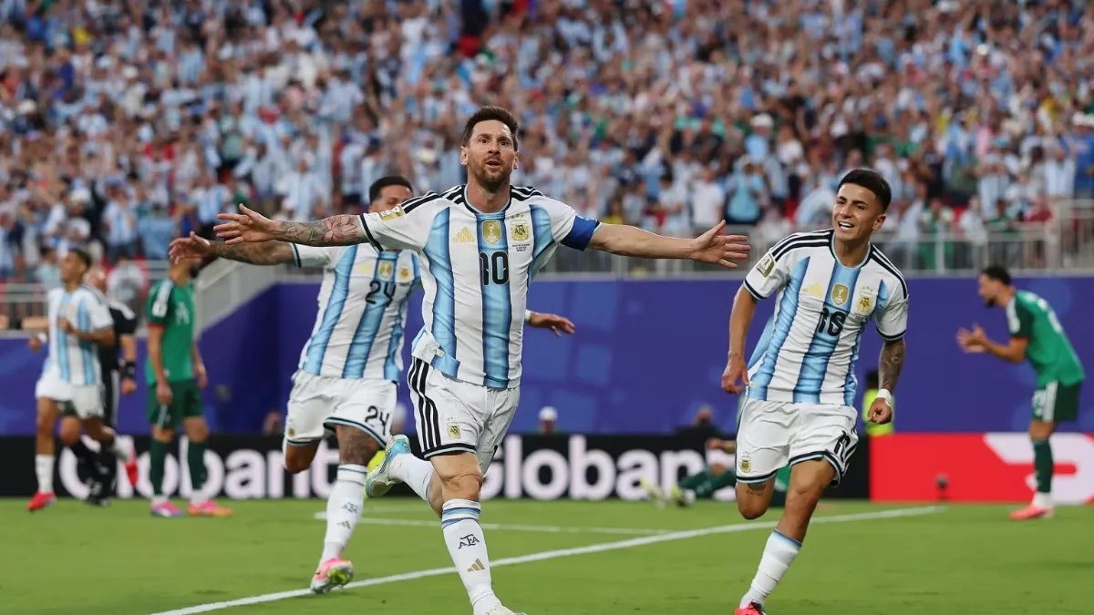 FIFA World Cup: Messi hat-trick helps Argentina beat Algeria, equals ...