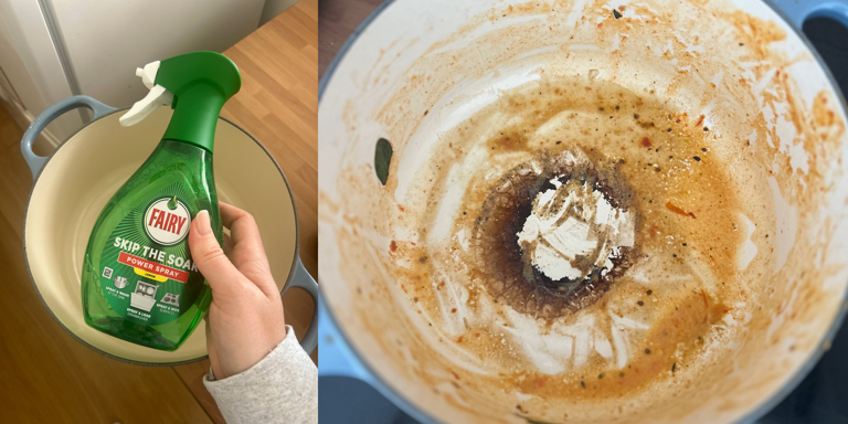 This £4 cleaning spray is magic for banishing burn marks on pans – it's ...