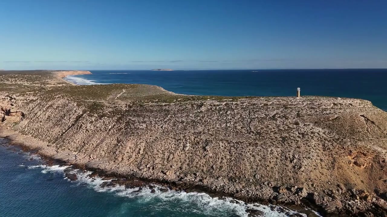 Innes National Park, Australia: Drone views of ocean-carved cliffs
