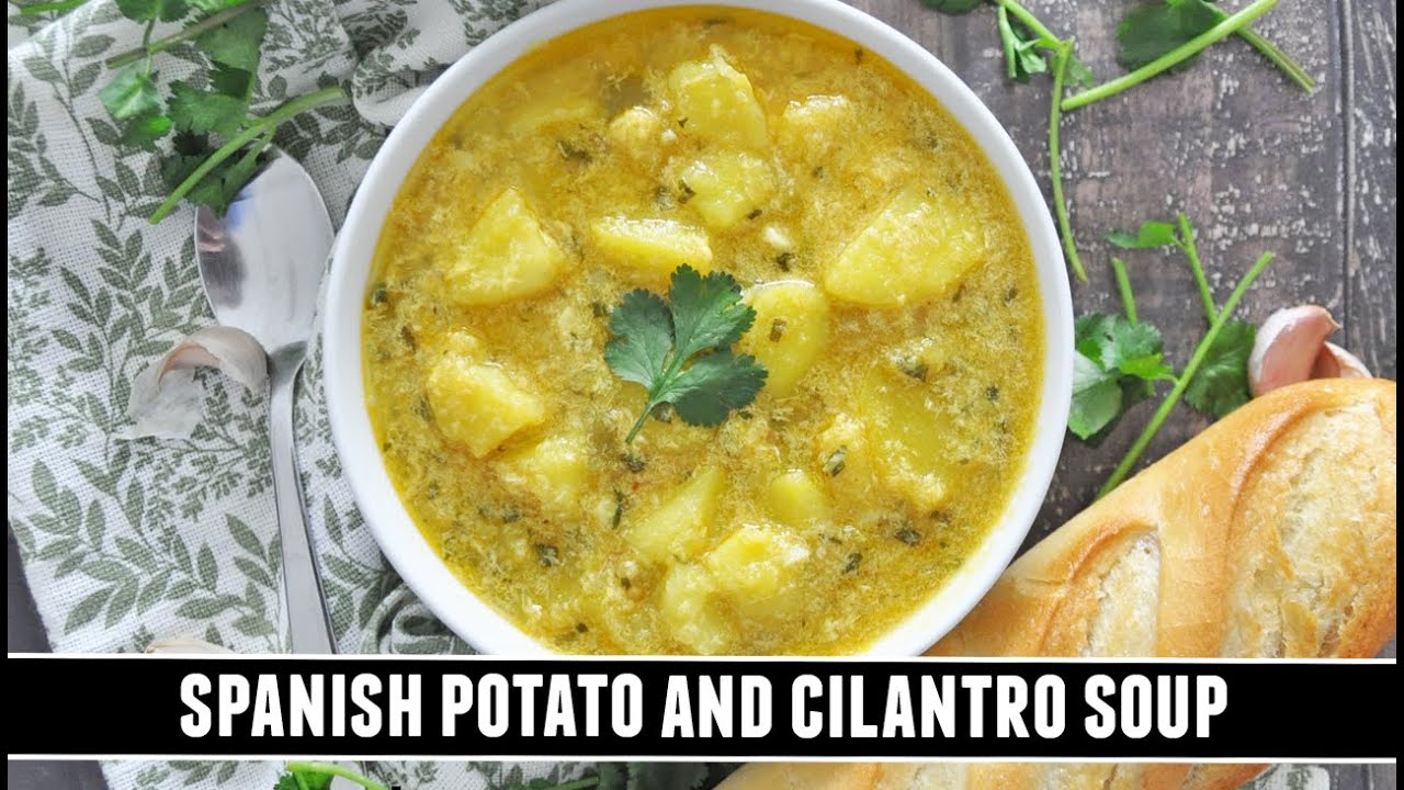 Famous potato soup from the Canary Islands caldo canario de papas recipe