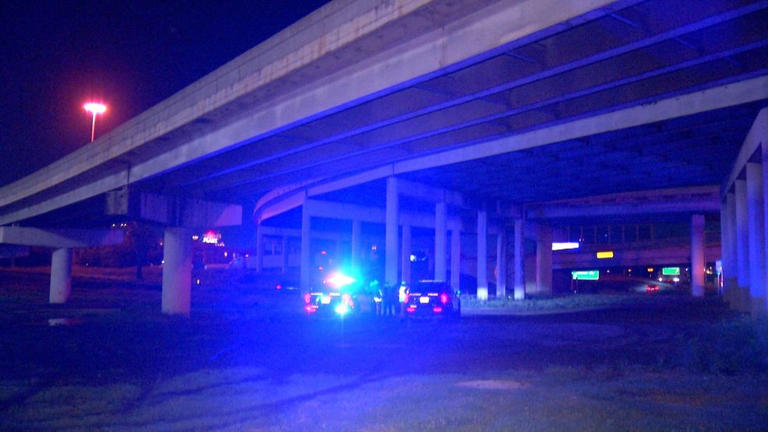 Motorcyclist dies after 40-foot fall from interstate ramp near downtown