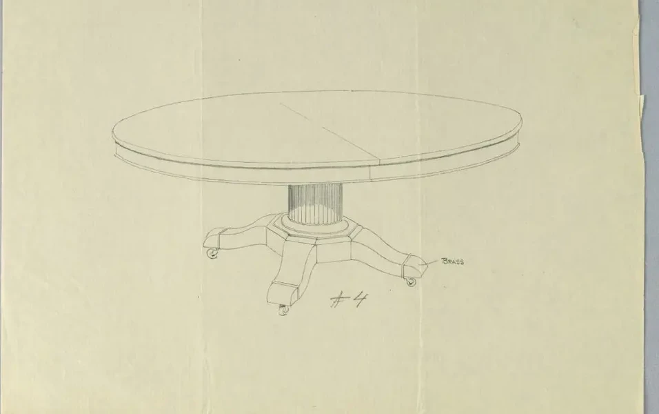 Small space magic with round dining tables