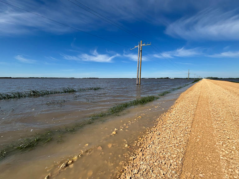 Road repairs continue a week after flood rattles Manitoba, leaving ...