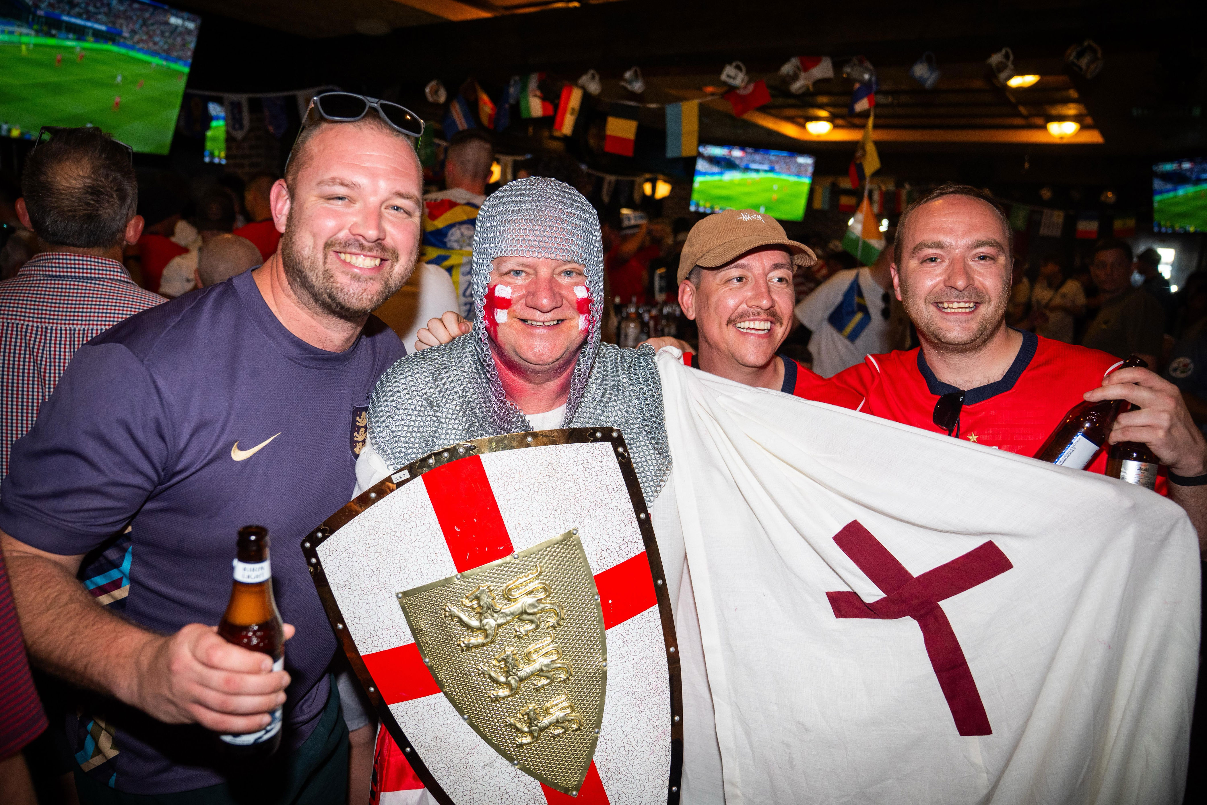 England fans defy police pleas in Dallas after drinking 5,000 beers
