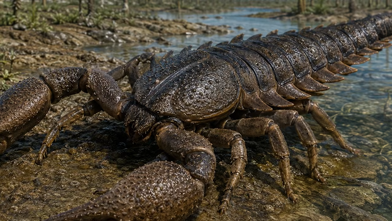 Wissenschaftler haben gerade den größten Skorpion der Erdgeschichte ...