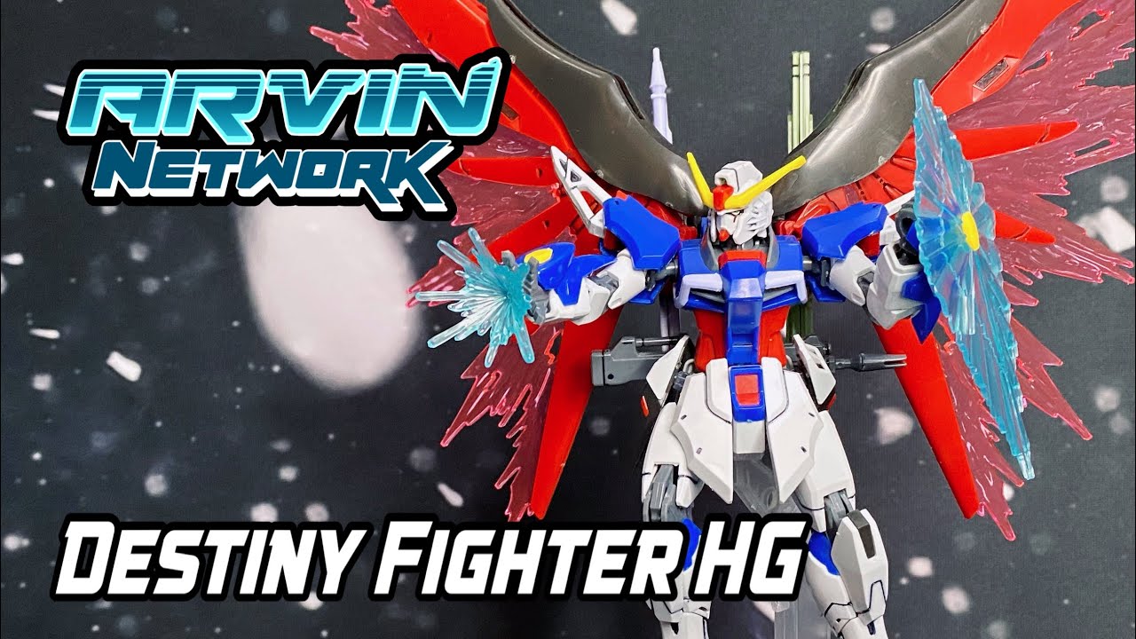 Destiny Fighter HG 1/144 Daban 224 unboxing and speed build review