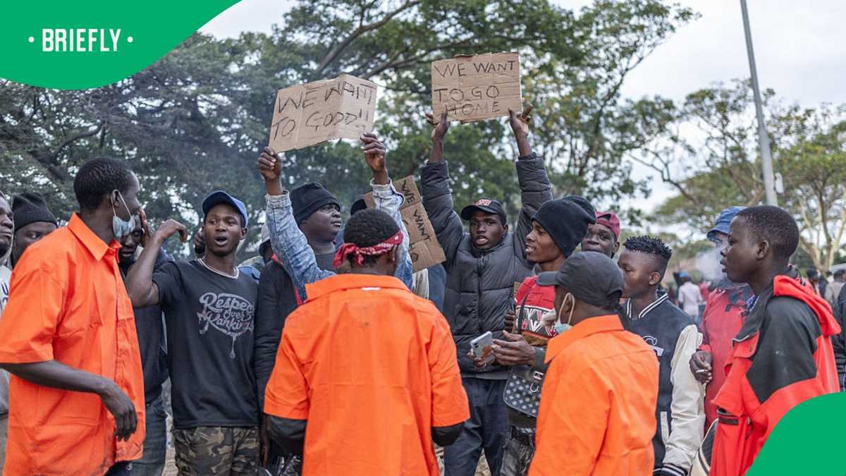 Factory workers march for foreigners to stay: "We need foreigners to eat"