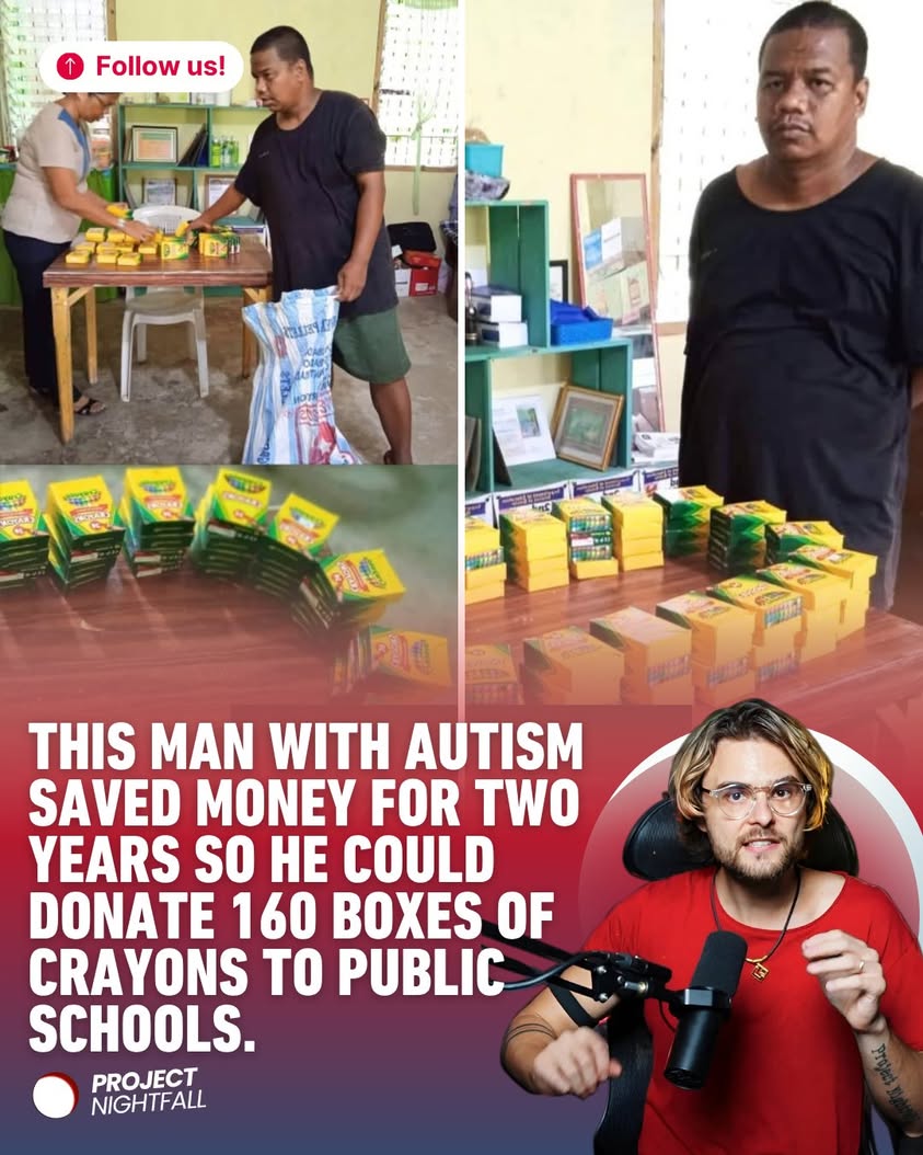 An unforgettable act: Autistic man's 2-year sacrifice gifts 160 boxes ...