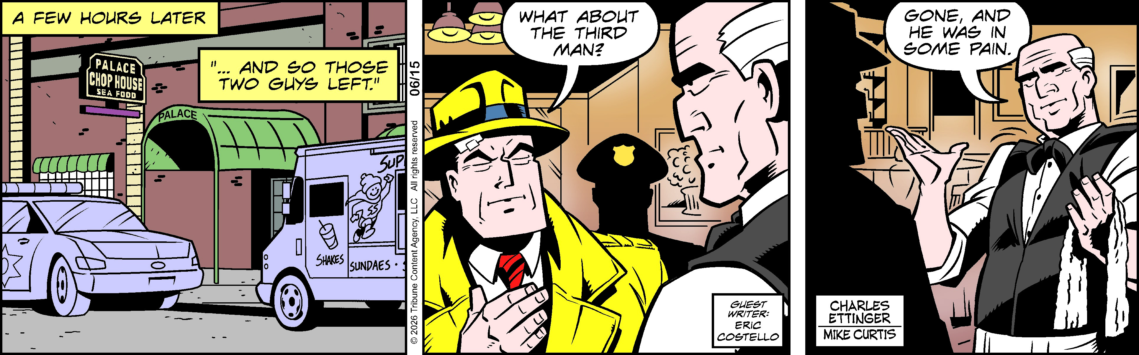 Dick Tracy by Charles Ettinger and Mike Curtis