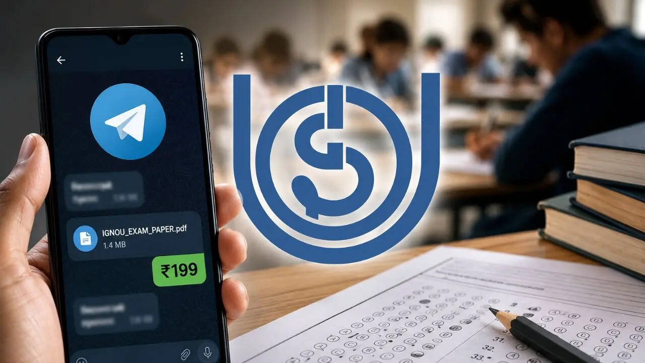 Question papers sold on Telegram? IGNOU rejects allegations, calls ...