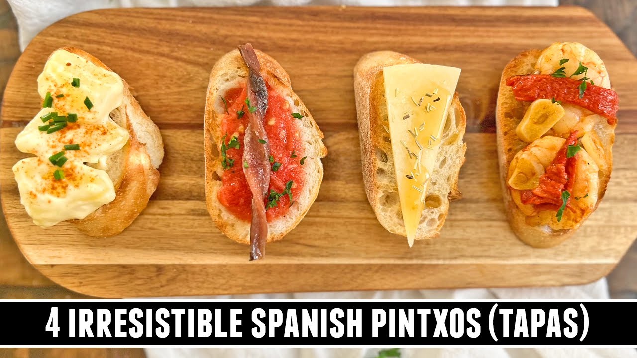4 irresistible Spanish pintxos recipes quick and easy tapas ideas
