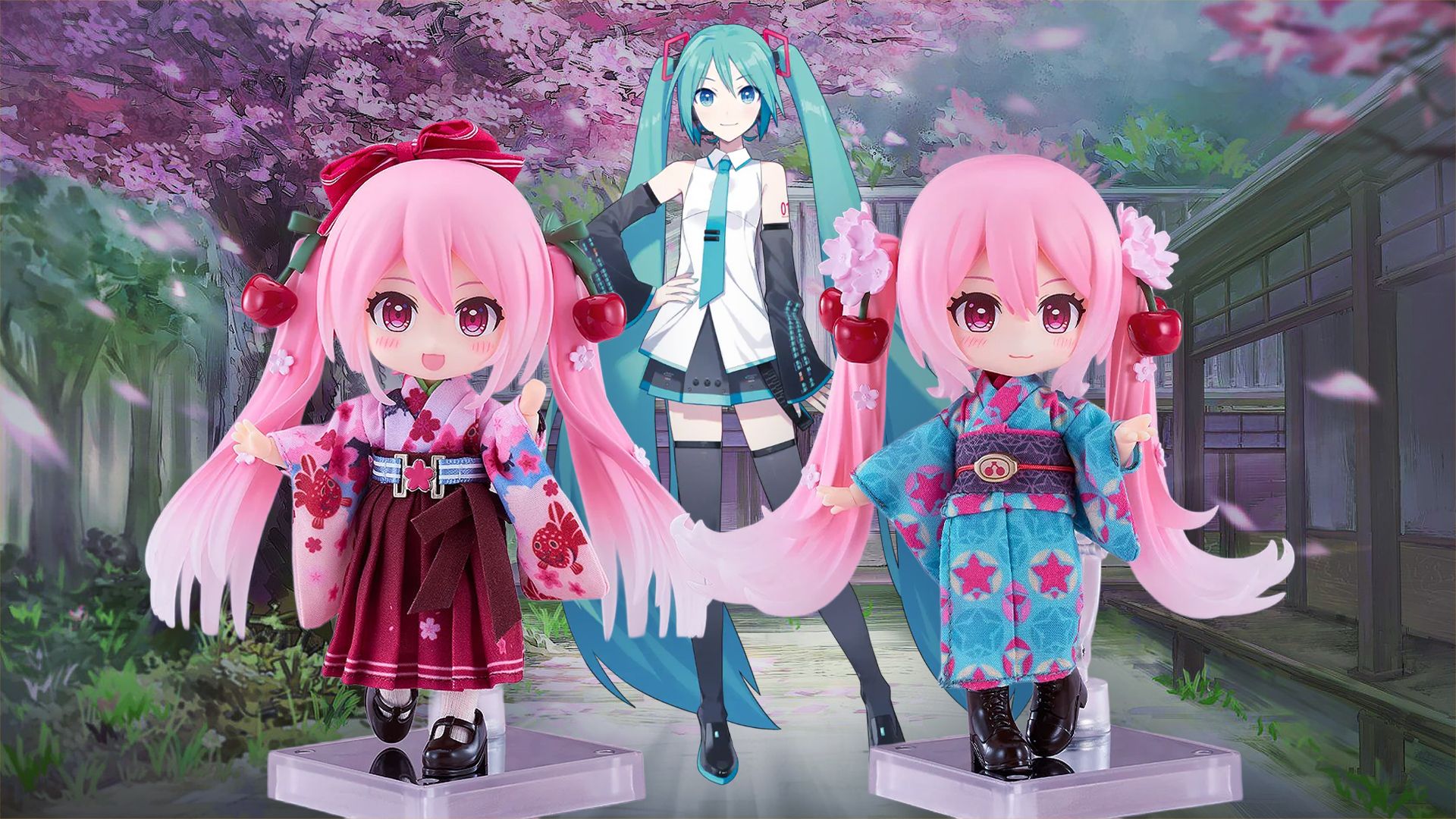 2 new Hatsune Miku designs officially revealed in new first look